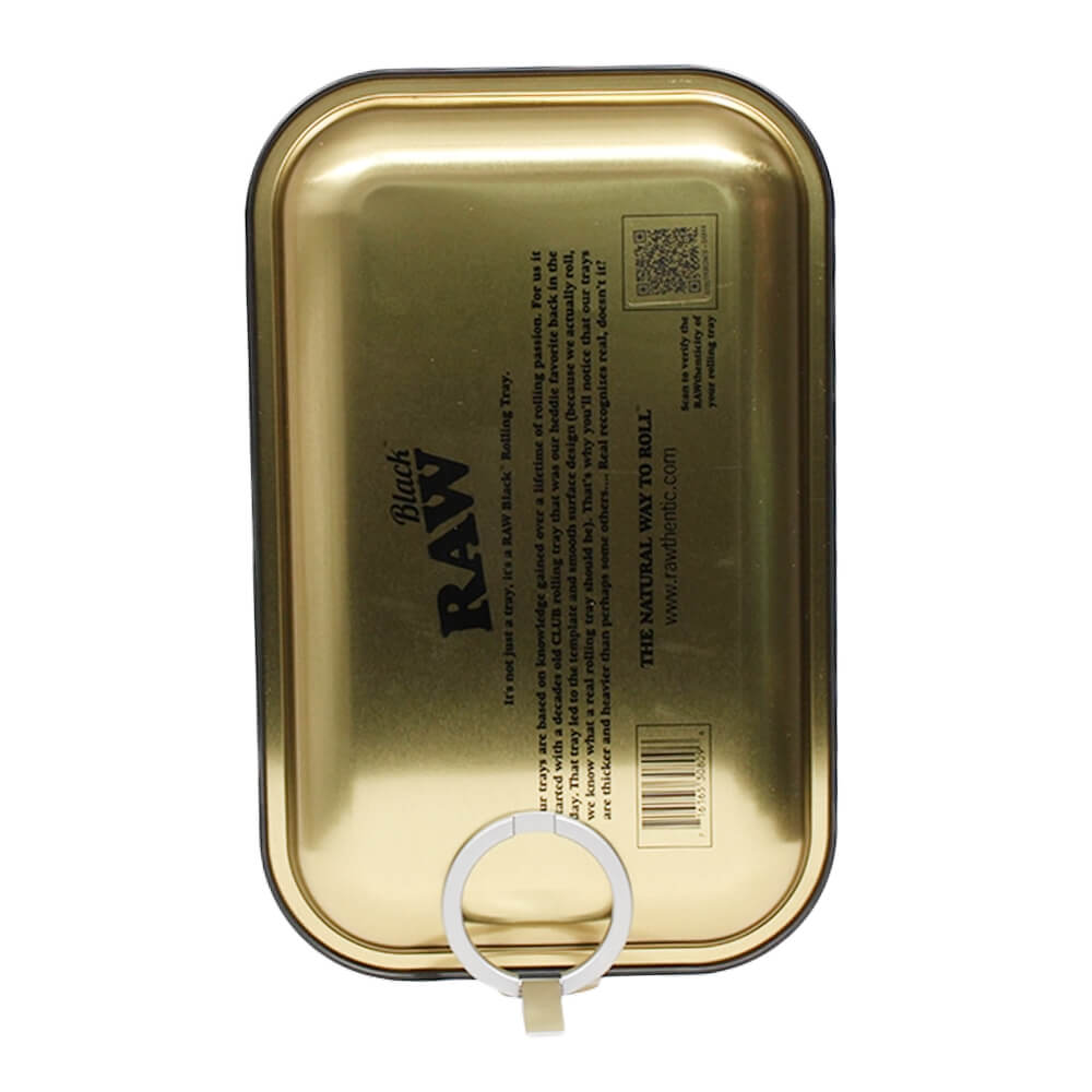 Raw Metal Rolling Tray Cone Monster Medium 17.5 X 27.5Cm