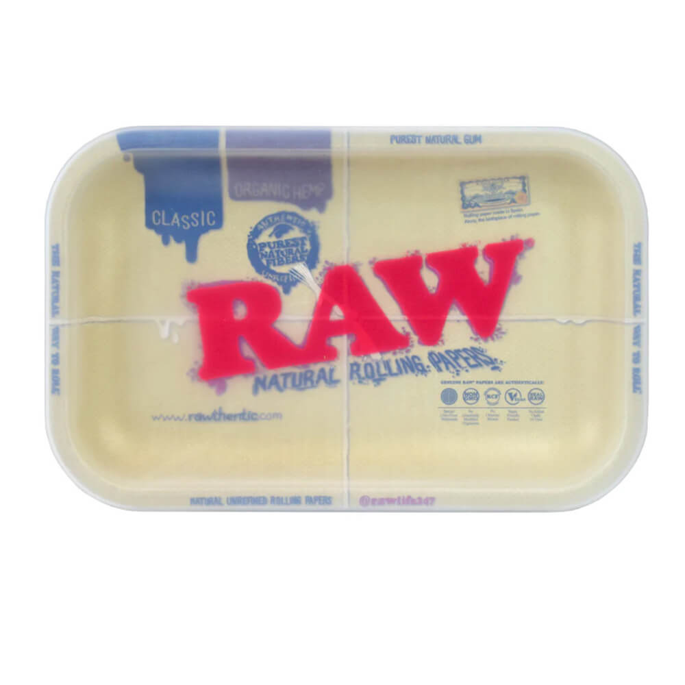 Raw Classic Dab Tray With Silicone Cover Medium